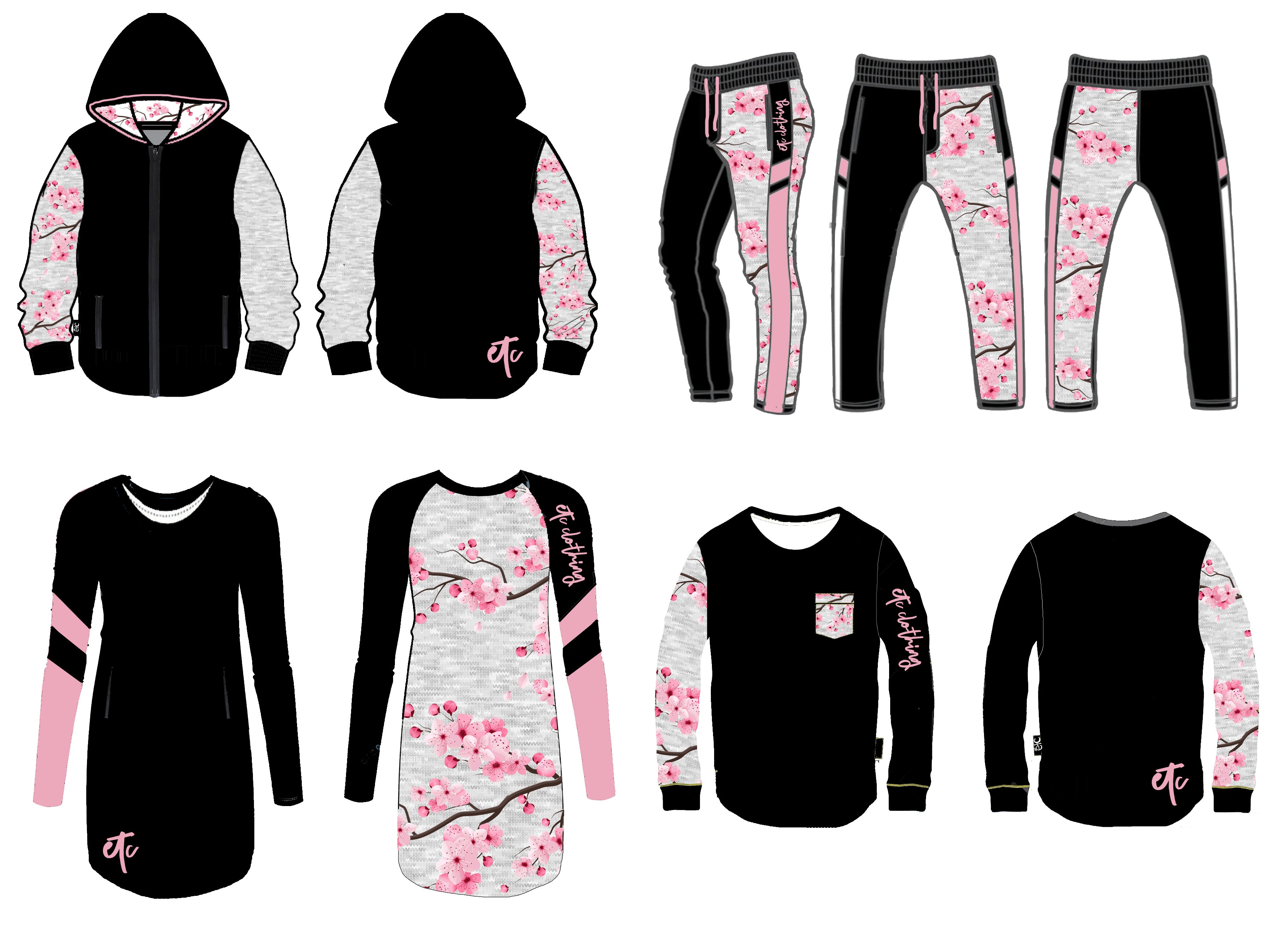 ETC Exclusive Cherry Blossom Spring Collection – ETC NZ Clothing
