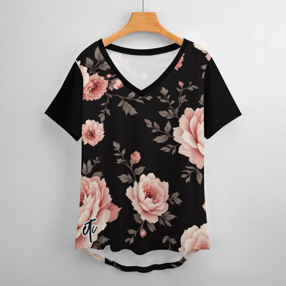 ETC Vintage Floral Silk Tee – ETC NZ Clothing